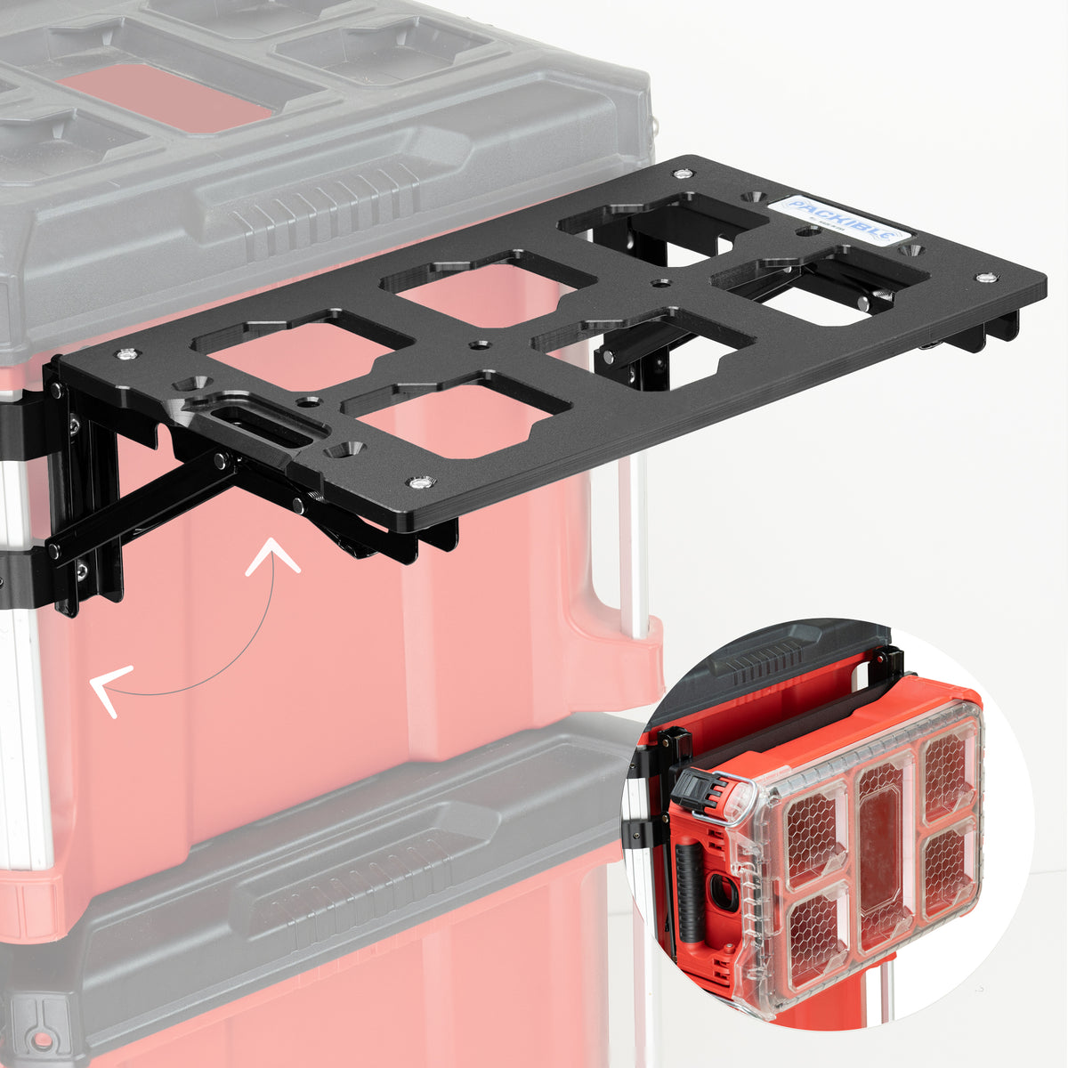 Joey HZ-FLIP - Folding Bracket Half Width Packout Box Mount KIT ...