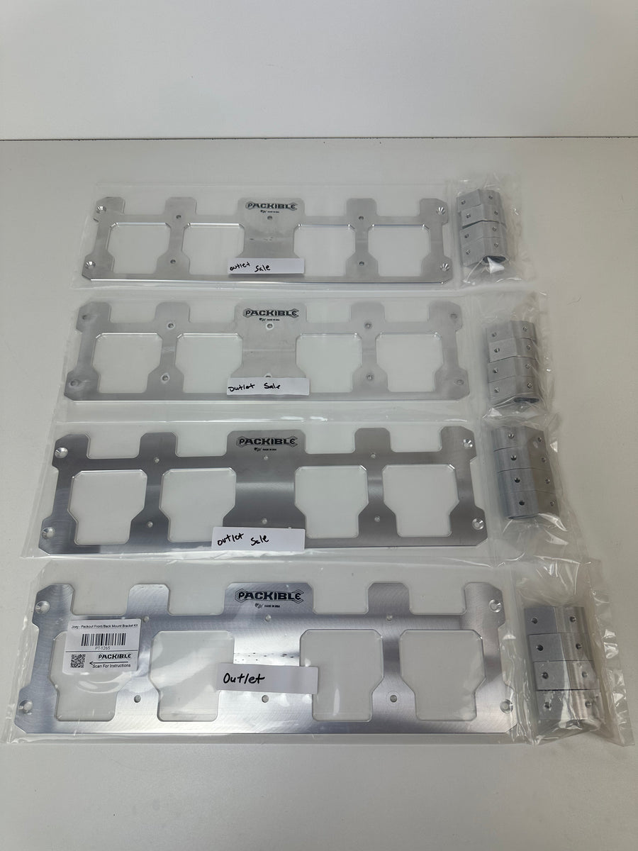 Joey - Packout Front/Back Mount Bracket Kit - OUTLET – Packible Tool