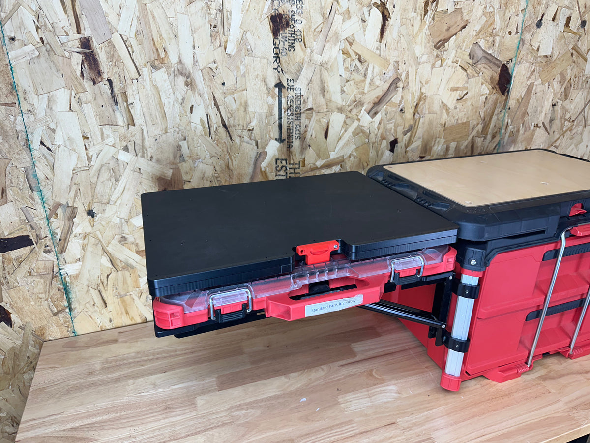 AUX Worktop for Joey HZ FLip - Full Width Side Mounting Packout Bracke ...