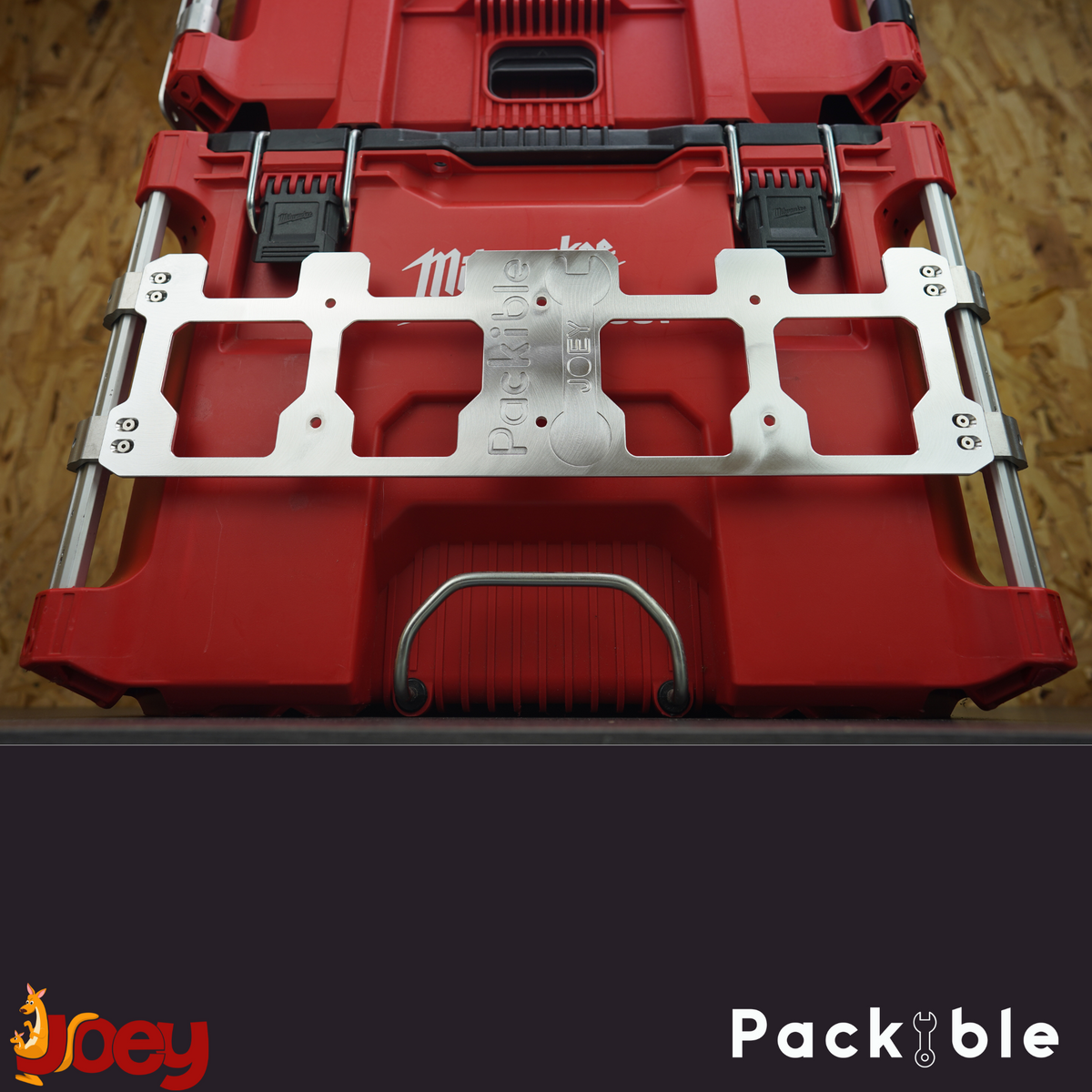 Joey - Packout Front/Back Mount Bracket Kit – Packible Tool